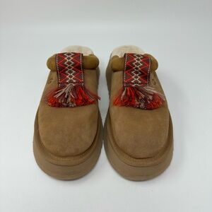 UGG | Shoes | Ugg Tazzle Womens Slippers Suede Chestnut Us | Poshmark